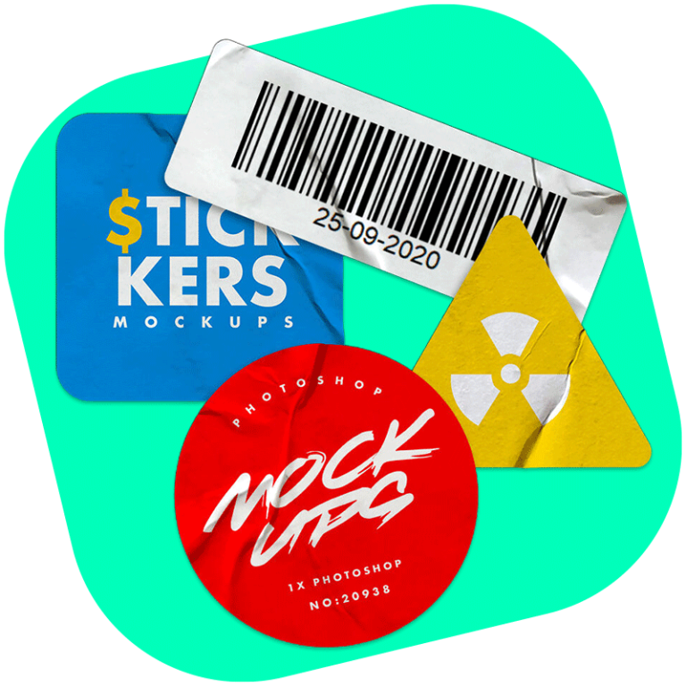 Stickers P4 Personalizados | Envío Nacional Rápido